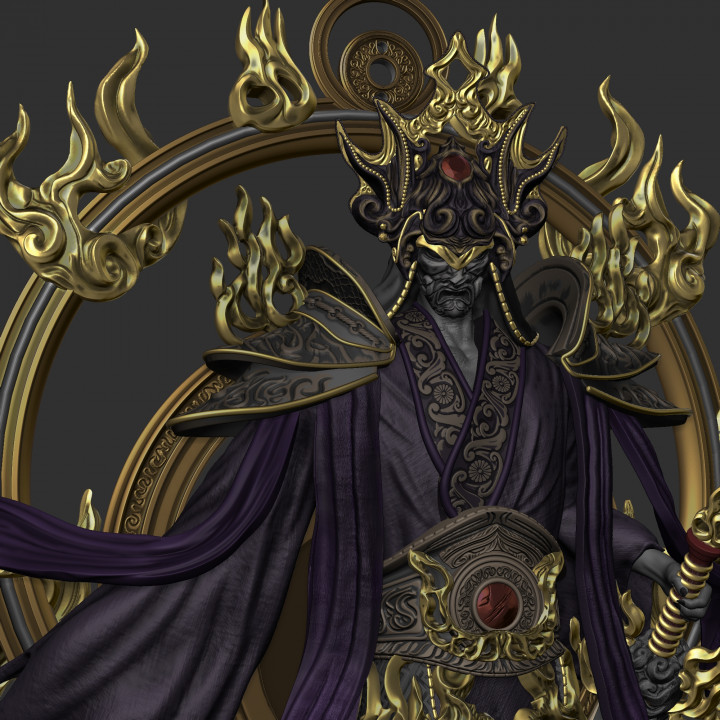 3D Printable The Shadow King by Mojibake Collectibles