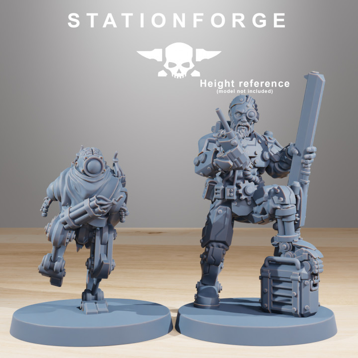 3D Printable Scavenger Halflings by Station Forge