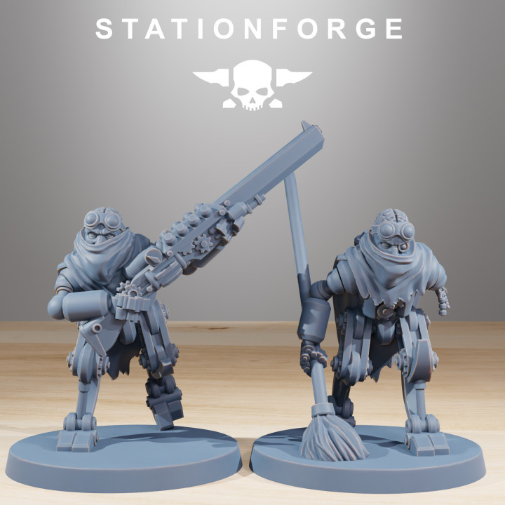 3D Printable Scavenger Halflings by Station Forge