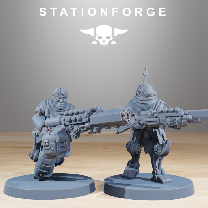 3D Printable Scavenger Halflings by Station Forge