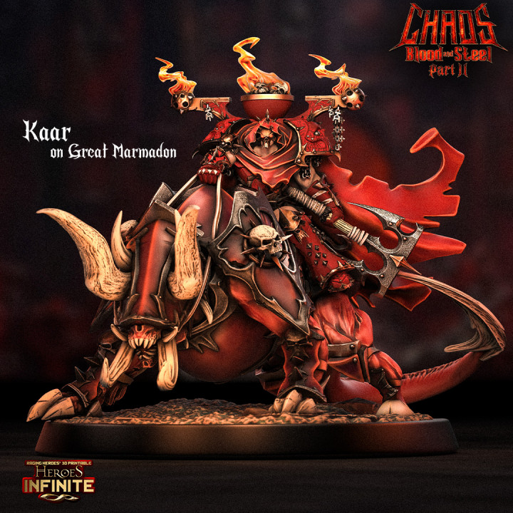 3D Printable Kaar on Great Marmadon by Heroes Infinite