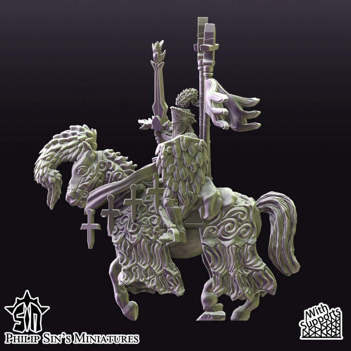 3D Printable Green Knight by Sin's Miniatures