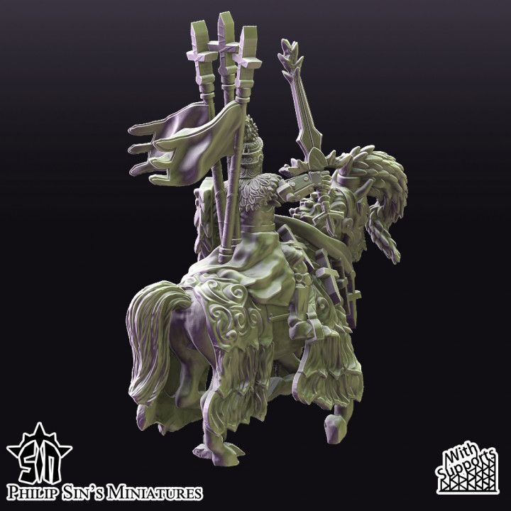 3D Printable Green Knight by Sin's Miniatures
