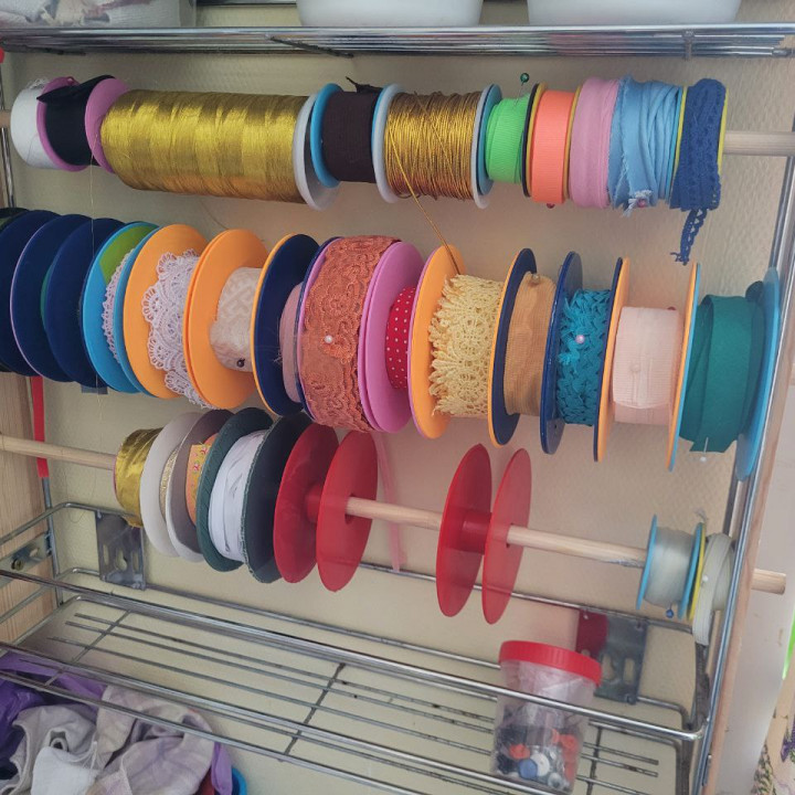 3D Printable Sleeve for fabric ribbons by Anton Mironov