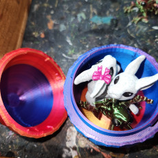 3D Printable Tiny Bunny by Cinderwing3D