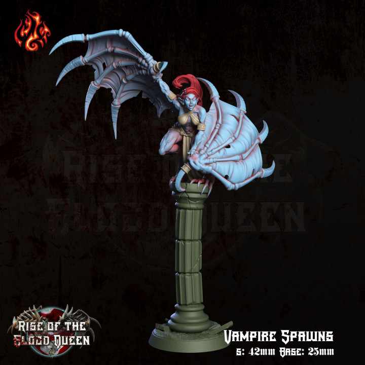 3D Printable Vampire Spawns by Crippled God Foundry