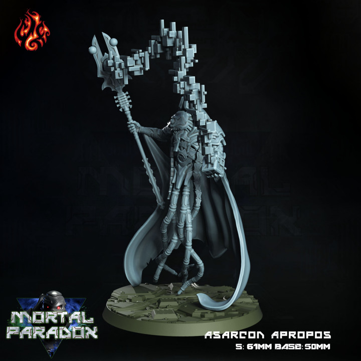 3D Printable Asarcon Apropos by Crippled God Foundry