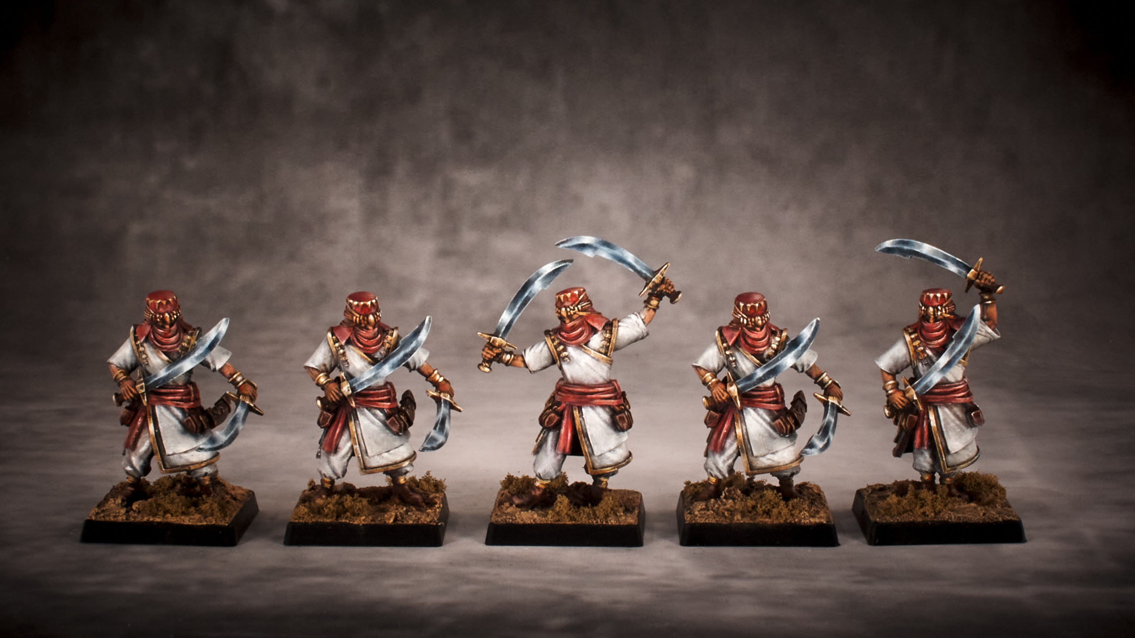 3D Printable Araby Dervishes by Kyoushuneko Miniatures