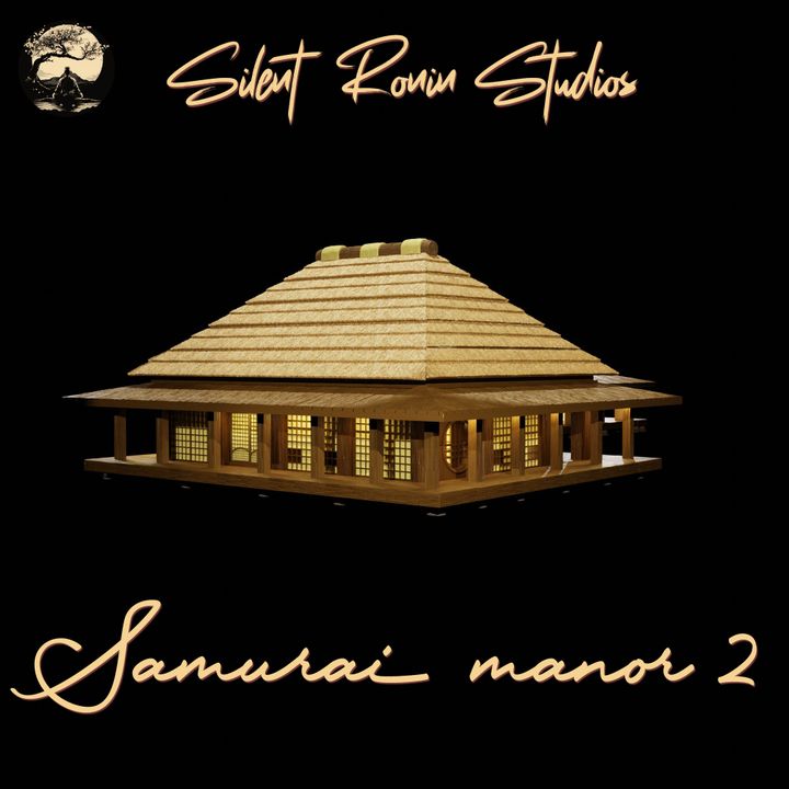 3D Printable Japanese Samurai House 2 v2.0 (incl. assembly guide) (part ...