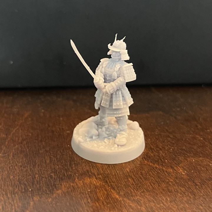 3D Print of Armored Samurai (1) by aducknamedjoe