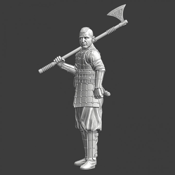 3D Printable Viking Warrior with Great Danish Axe by Northern Crusades ...