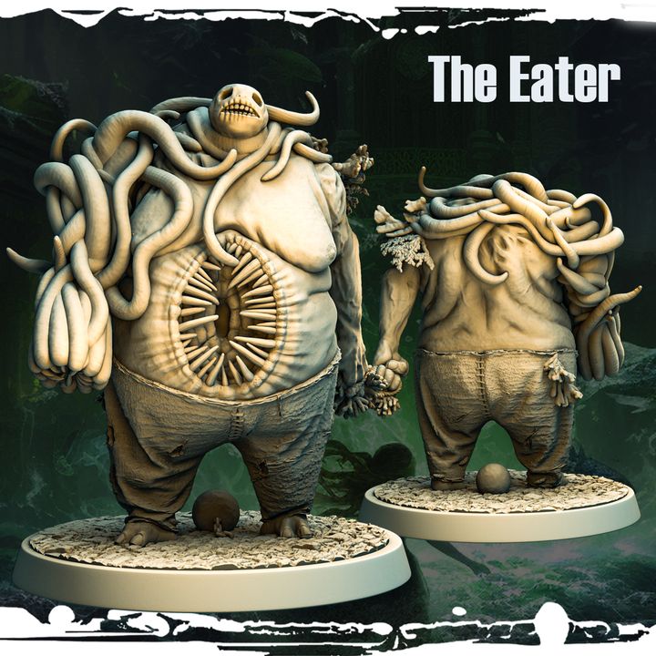 3D Printable The Eater - Terror on Cursed Waters by Monolith Arts