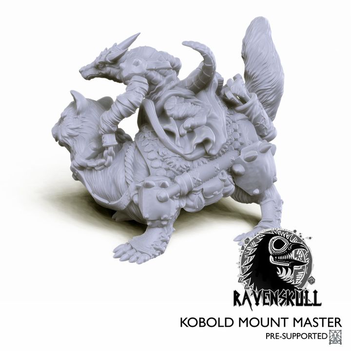 3D Printable Kobold Mount Master by Ravenskull