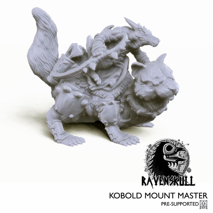 3D Printable Kobold Mount Master by Ravenskull
