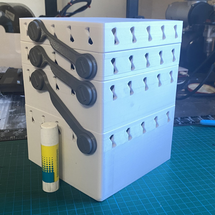 3D Print of Modi Boxi: Gamer 3D Printable Storage Solution - Personal ...