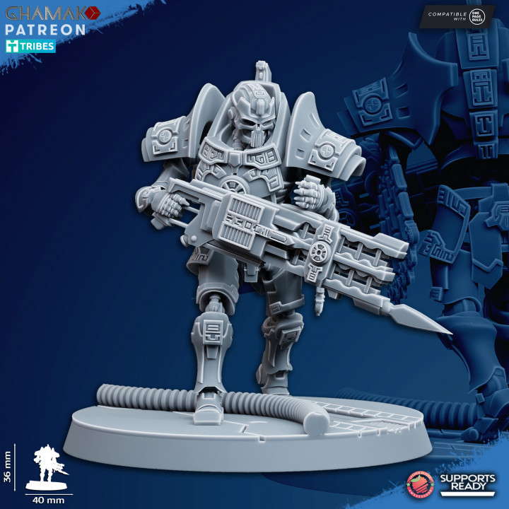 3D Printable Supreme Guard by Ghamak