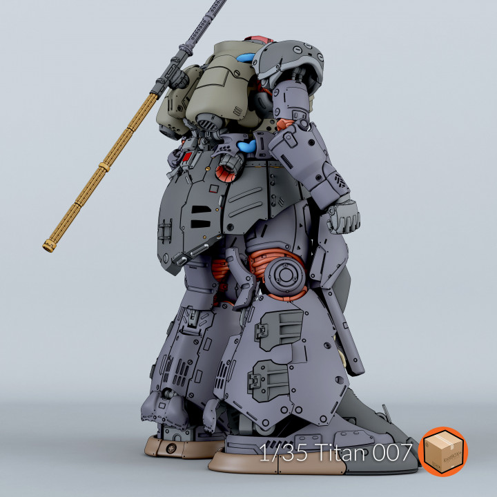3D Printable TITAN 007 - 1/35 RICK DOM by Norman Caguiat