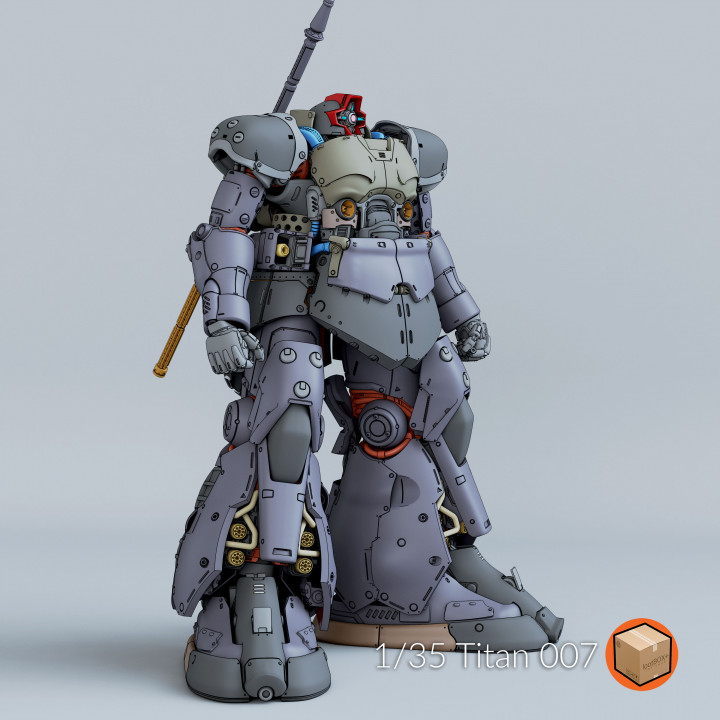 3D Printable TITAN 007 - 1/35 RICK DOM by Norman Caguiat