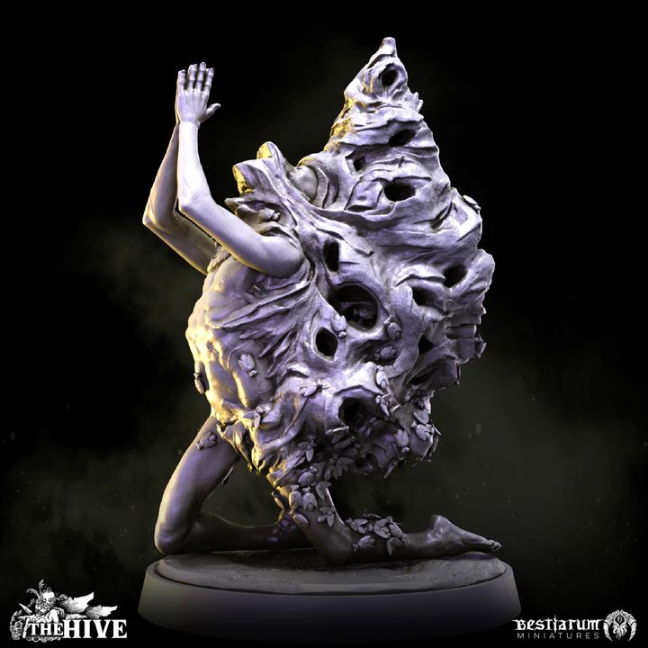 3D Printable Walking Hives x3 | Hive | Insects by Bestiarum Miniatures