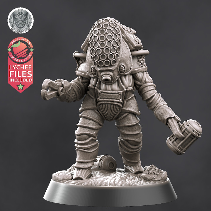 3D Printable Deep Divers Set by TheSurrealFactory