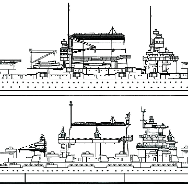 3D Printable USS Lexington Battlecruiser by Joshua Butler