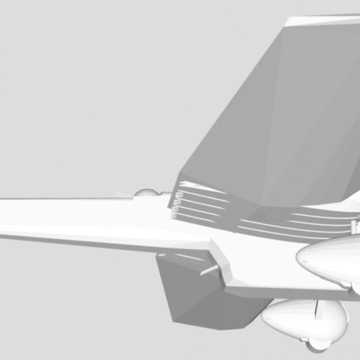 3D Printable Amiot 143M by Joshua Butler