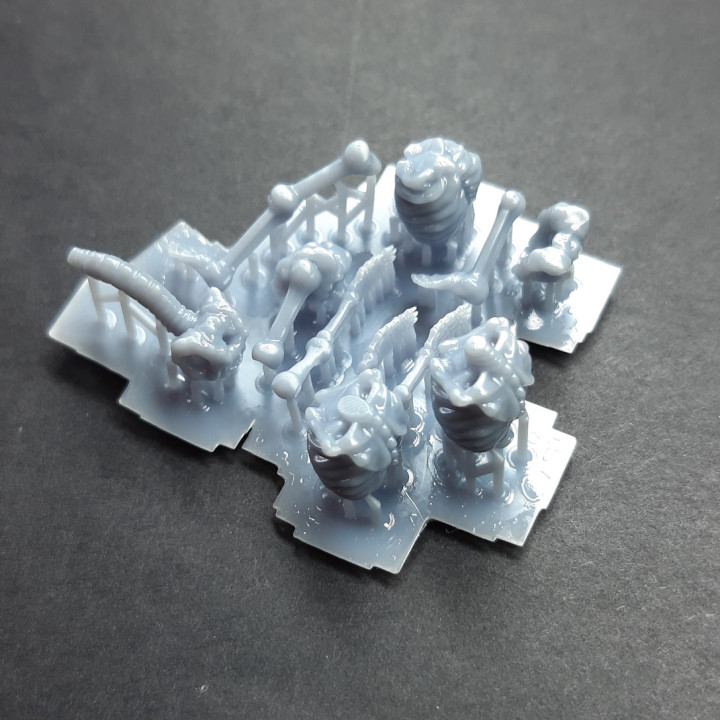 3D Printable Scatter Bones for Basing - Basing Bits by Voy Forges
