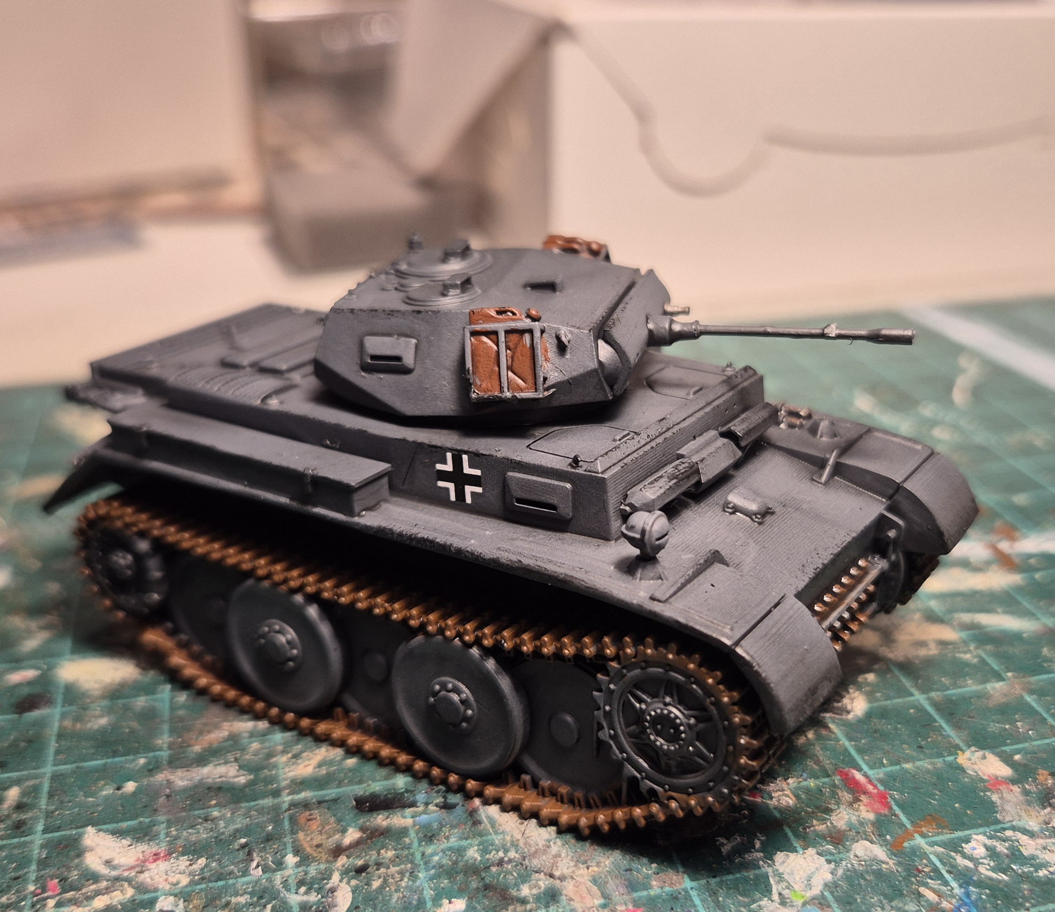 3D Printable Panzer II Ausf.L «Luchs» + 1 Tankman (Germany, WW2) by ...