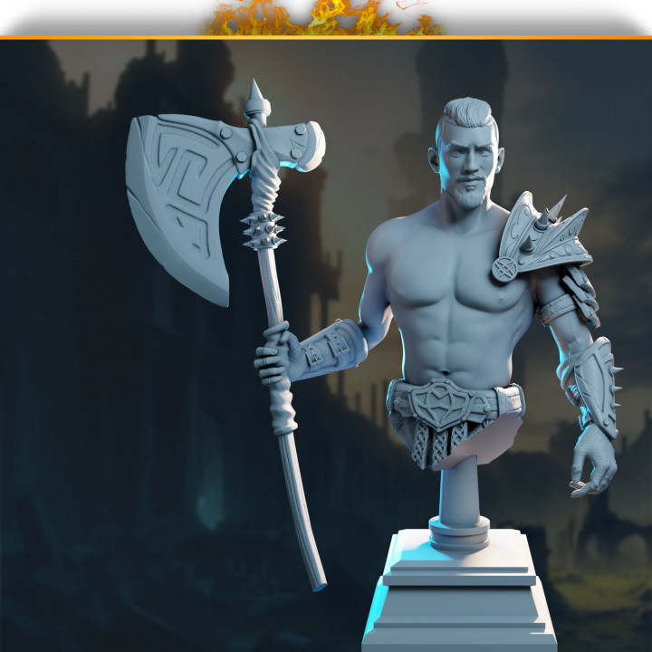 3D Printable Baelor bust from "Guardians of Destiny" by Black Bird ...