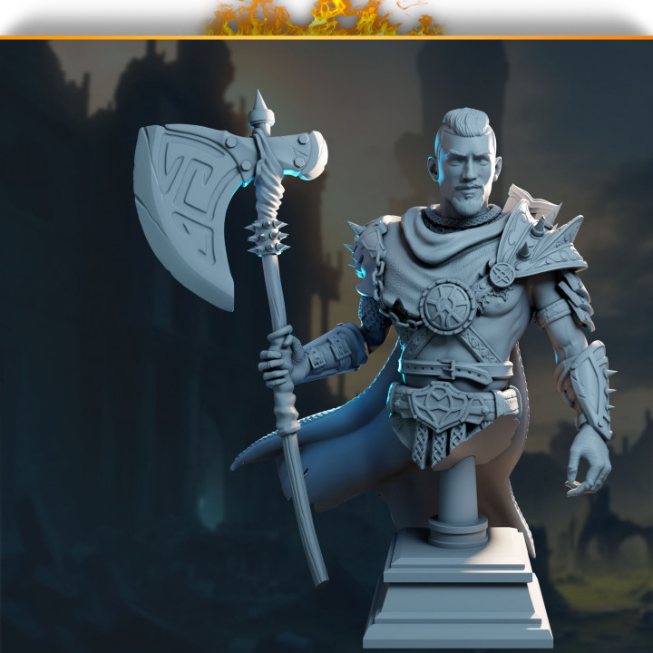 3D Printable Baelor bust from "Guardians of Destiny" by Black Bird ...