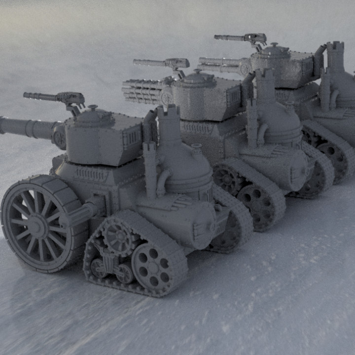 3D Printable S01 - steamtank by Normalperson