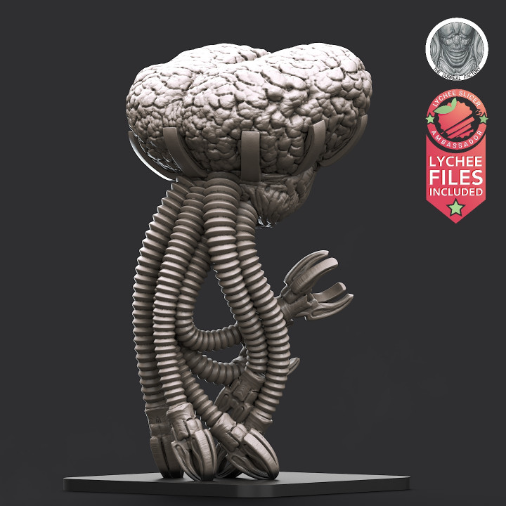 3D Printable Lobeatomos - Controller Alien by TheSurrealFactory