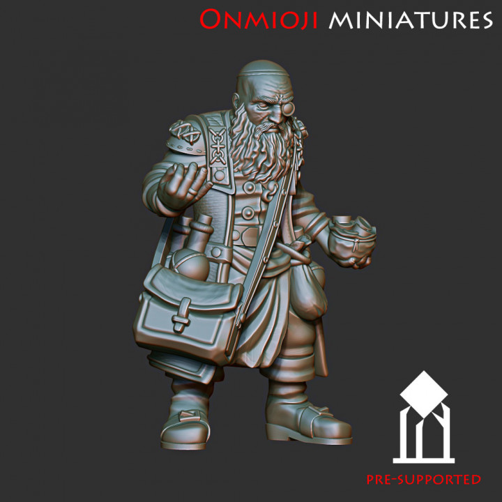 3D Printable Merchant by Stanislav Kuznetsov