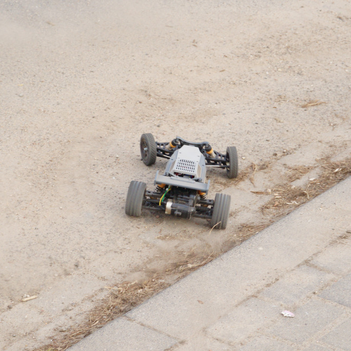 3D Printable Body for TAMIYA DT03 chassis. by Adam Walczak