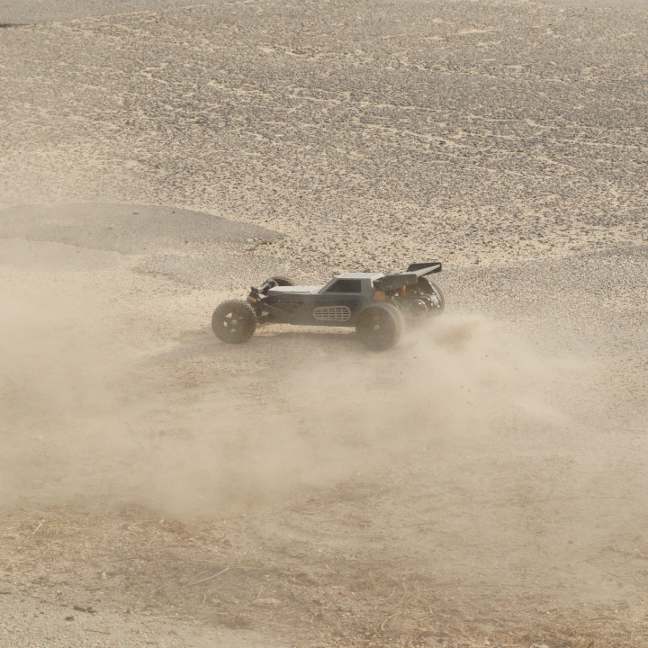 3D Printable Body for TAMIYA DT03 chassis. by Adam Walczak