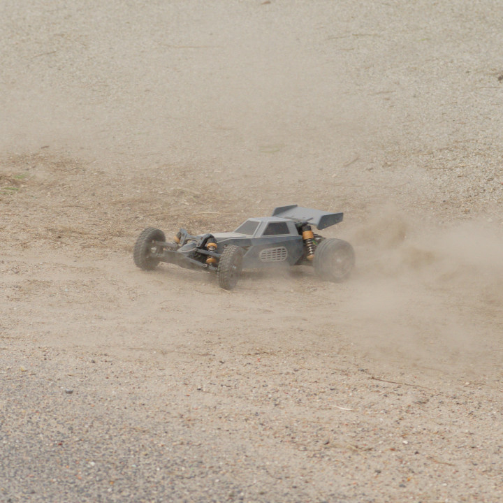 3D Printable Body for TAMIYA DT03 chassis. by Adam Walczak