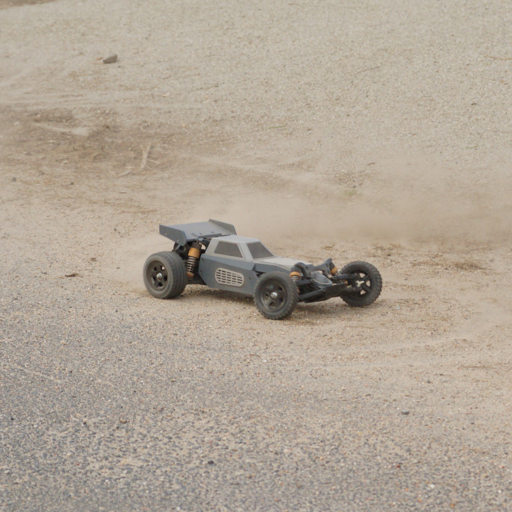 3D Printable Body for TAMIYA DT03 chassis. by Adam Walczak