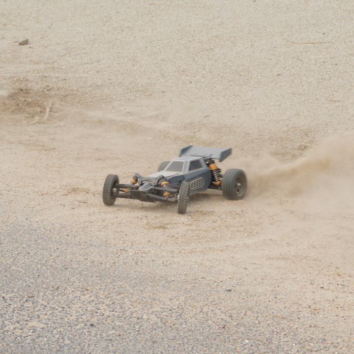 3D Printable Body for TAMIYA DT03 chassis. by Adam Walczak