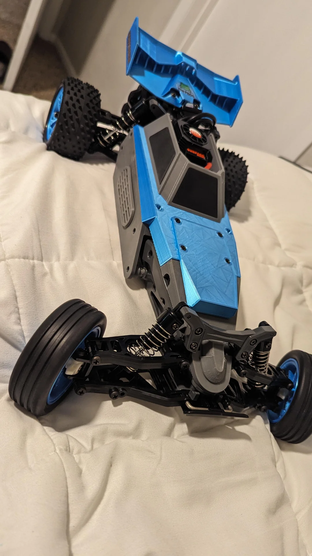 3D Printable Body for TAMIYA DT03 chassis. by Adam Walczak