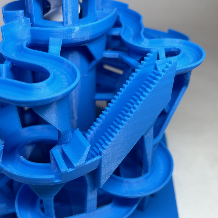 3D Printable Apex - A 3d Printed Marble Machine by Elegant Marble Machines