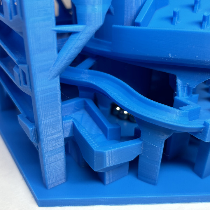 3D Printable Apex - A 3d Printed Marble Machine by Elegant Marble Machines