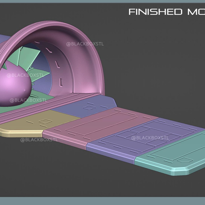 3D Printable Wind Tunnel Diorama 1-24 and 1-64th scale 3D print model ...