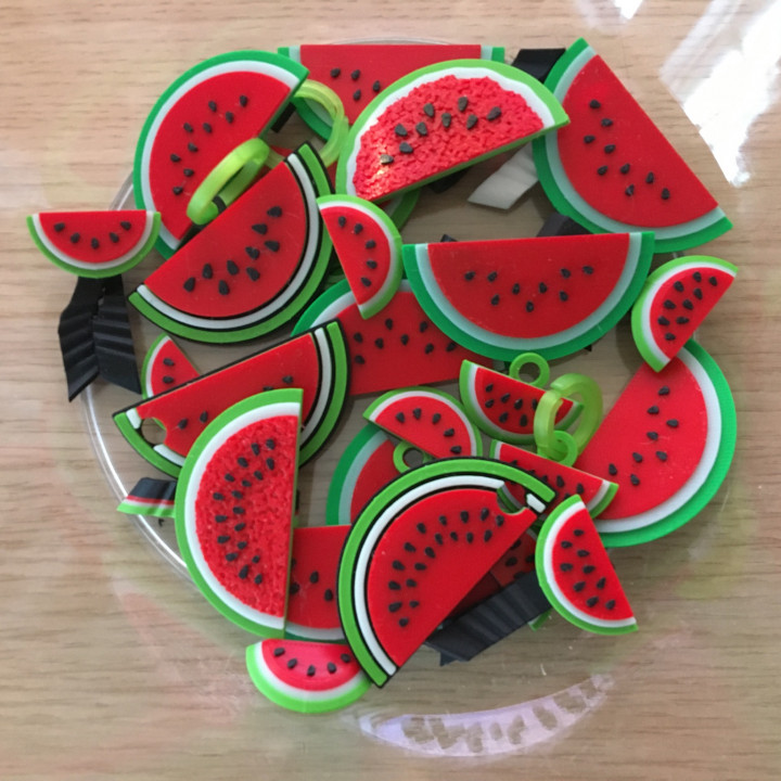 3D Printable Watermelons by David