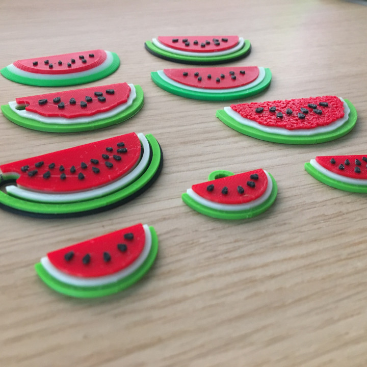 3D Printable Watermelons by David