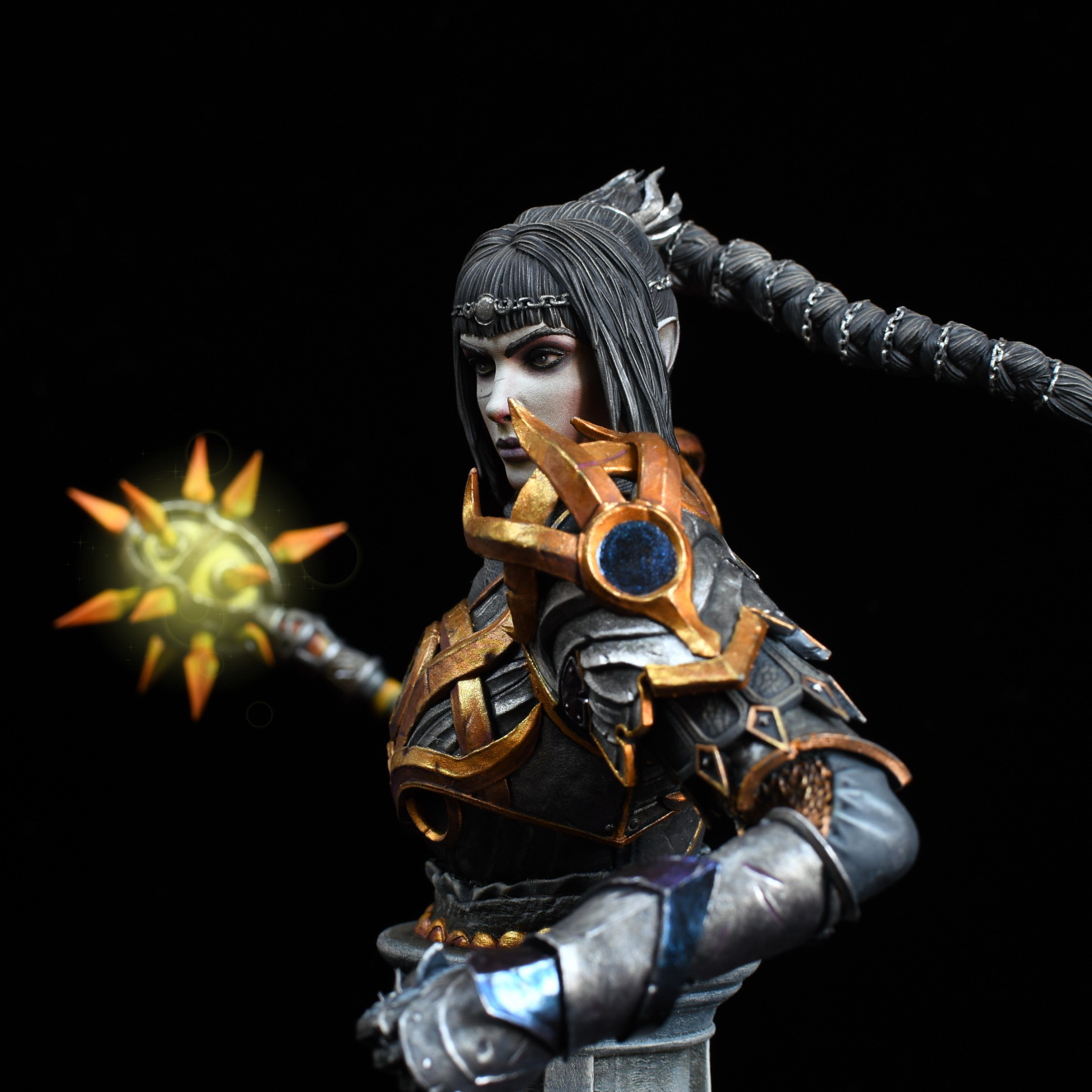 3D Printable Sulking Cleric | Bust Version | 140mm by Bulkamancer Sculpts