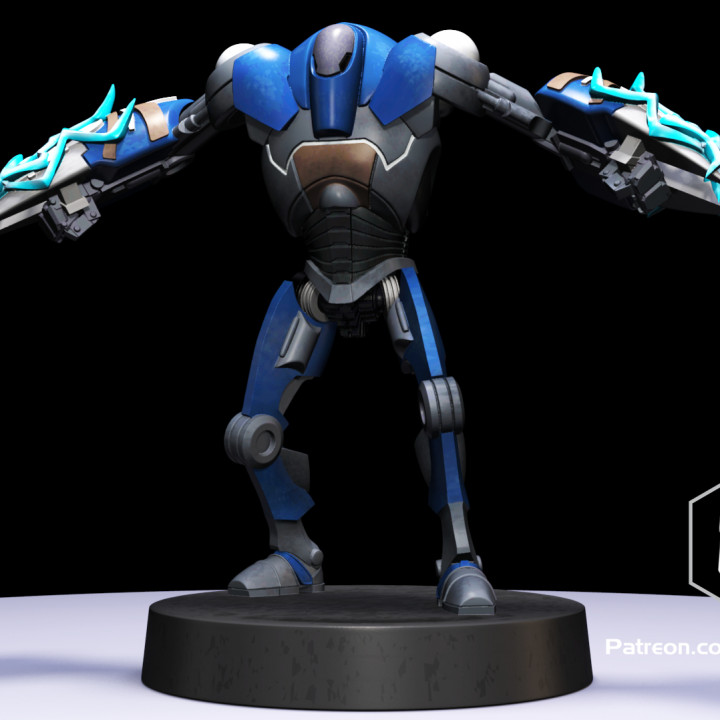 3D Printable 1:48 Scale Battle Droid Army - B2 Class - 3D Print Files ...