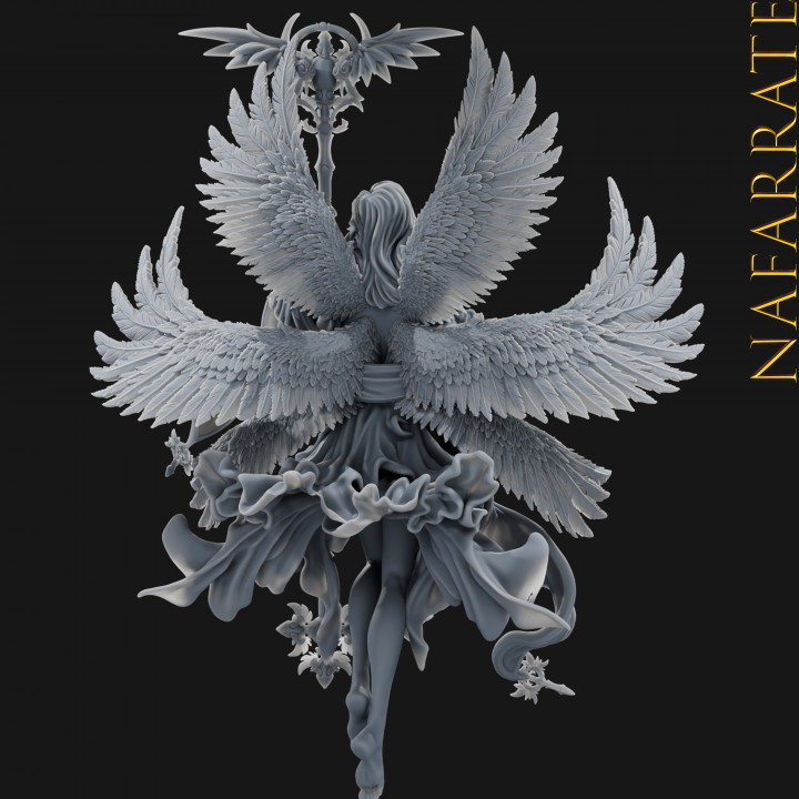 3D Printable The Goddess Freya by Nafarrate Designs