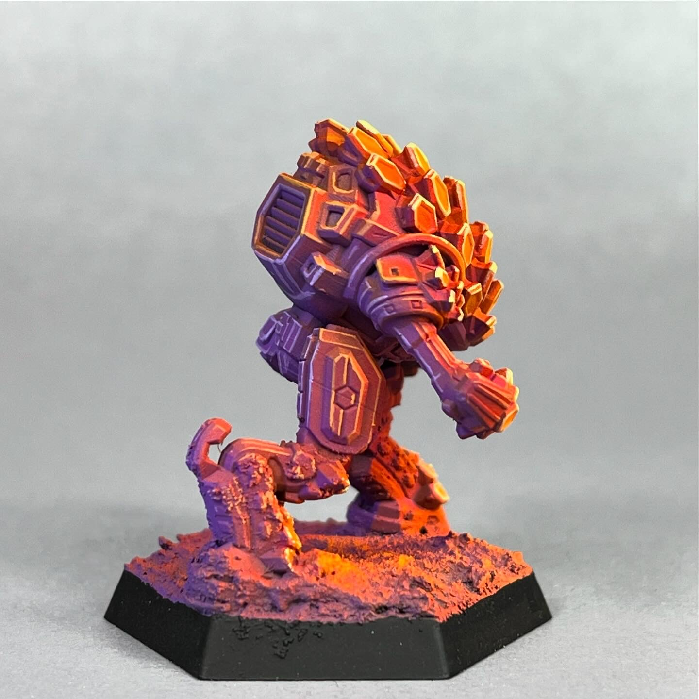 3D Printable Hystrix (Pose1) - by PunyKaiju by Brice "PunyKaiju"