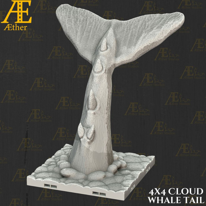 3D Printable KS3SKY19 - Cloud Walls & Whales by Aether Studios