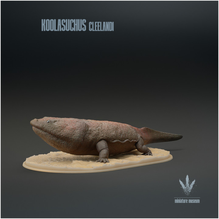 3D Printable Koolasuchus cleelandi : Kool’s crocodile by Miniature Museum